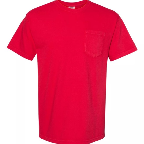 Comfort Colors | Shirts | Comfort Colors Pocket Tshirt 630 Adult Sizes ...